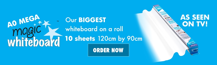 Magic Whiteboard ™ - The original & best whiteboard on a roll. Dragons ...